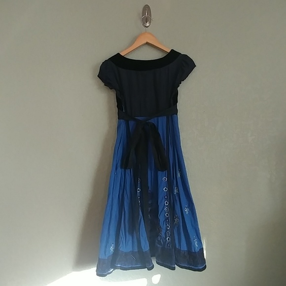 lithe | Dresses | Beautiful Blue Dress | Poshmark